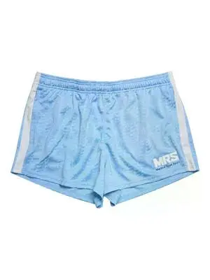 Nike X Martine Rose Patterned Shorts - Blue