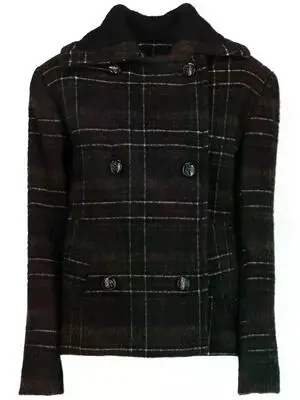 VIVIENNE WESTWOOD 2017-2018 Checked Coat