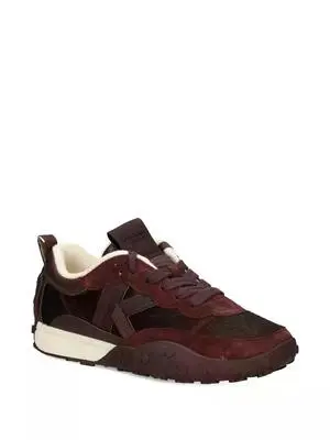Kate Spade New York Fur-textured Leather Sneakers
