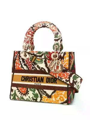 Dior Lady D-lite Handbag - Orange