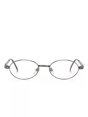 JEAN PAUL GAULTIER Oval-frame Glasses - Grey