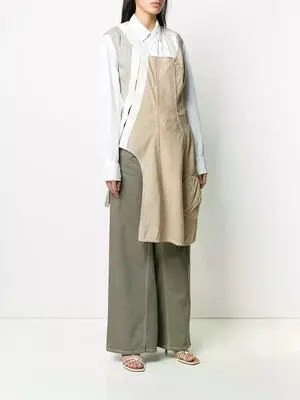 Comme Des Garçons 1999 Patchwork Asymmetric Dress