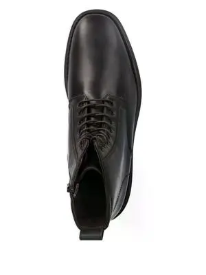 Gant Lace-up Zip Boots - Black