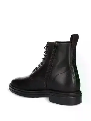 Gant Lace-up Zip Boots - Black