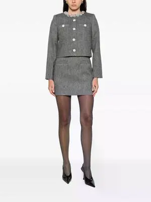 SELF-PORTRAIT Cropped Jacket