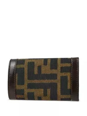 Fendi 1990-2000s Zucca Six-hook Key Case