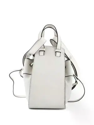 Loewe Hammock Bag Leather Mini Hobo Bag - Neutrals