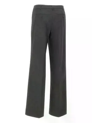 HERSKIND Jack Pleated Trousers - Grey