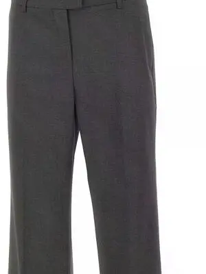 HERSKIND Jack Pleated Trousers - Grey