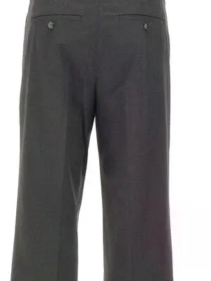 HERSKIND Jack Pleated Trousers - Grey