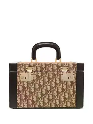 Dior Gold Tone Travel Bags For Women