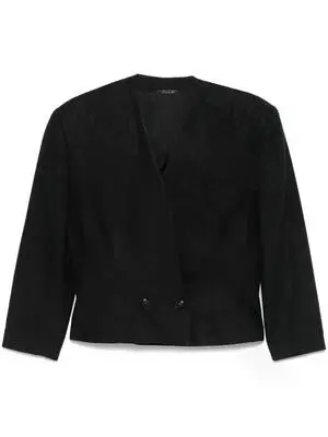Versace 1980s Cropped Jacket