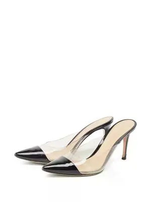 GIANVITO ROSSI 85mm Stiletto Plexi Mules