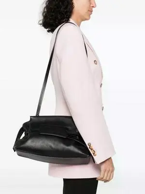 Off-White Zip Tie Clutch Bag - Black
