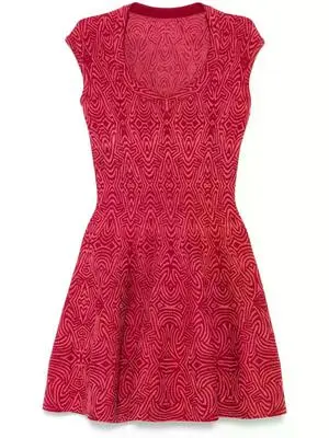 Alaïa 2016 Monogram-jacquard Dress