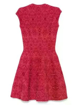 Alaïa 2016 Monogram-jacquard Dress