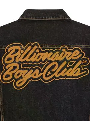BILLIONAIRE BOYS CLUB Script Cord Collar Denim Jacket