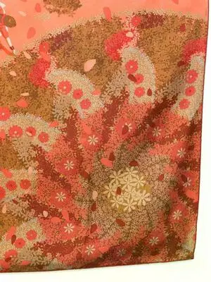 Hermès 2008 Offrandes D’ Un Jour D Rybaltchenko Silk Scarf - Orange