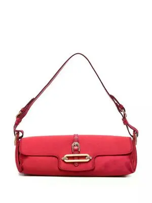 JIMMY CHOO Logo-plaque Shoulder Bag - Red