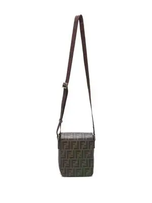 Fendi Zucchino Shoulder Bag - Brown