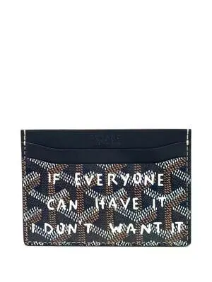 Goyard Customised St Sulpice Cardholder - Blue