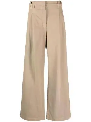 Brunello Cucinelli Pleat-detailing Wide-leg Jeans
