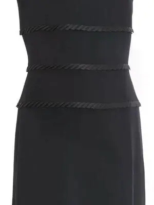 Escada Wool Ruffled Dress