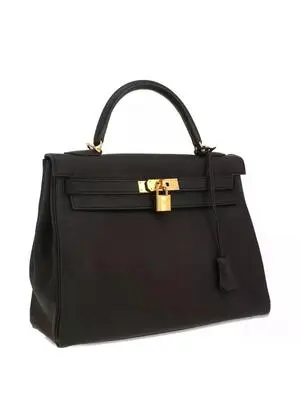 Hermès Kelly 32 Handbag - Black