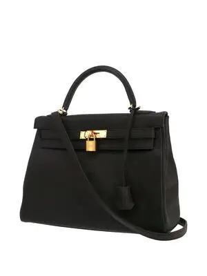 Hermès Kelly 32 Handbag - Black