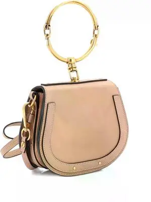 Chloé Nile Leather Crossbody Bag - Neutrals