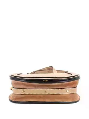 Chloé Nile Leather Crossbody Bag - Neutrals