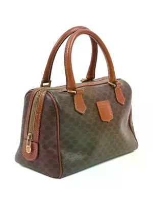Celine 1980s Mini Speedy Triomphe Tote Bag
