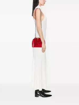 LOUIS VUITTON Monogram Vernis Alma Bb Satchel