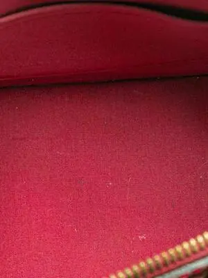 LOUIS VUITTON Monogram Vernis Alma Bb Satchel