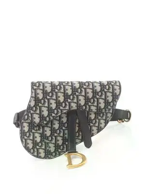 Dior 2010s Saddle Belt Bag - Neutrals