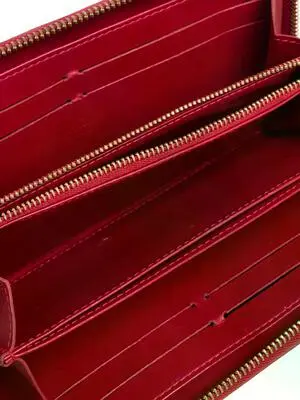 LOUIS VUITTON Zippy Wallet - Red
