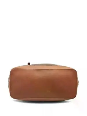 Michael Kors Jet Set Monogram Leather Tote Bag