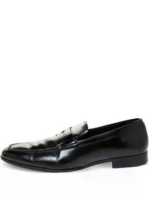 TOD'S Vintage Penny Loafers - Black