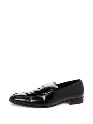 TOD'S Vintage Penny Loafers - Black