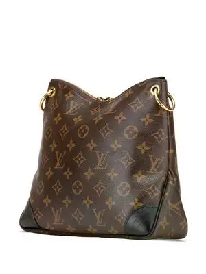 LOUIS VUITTON Monogram Odeon Pm Crossbody Bag - Brown