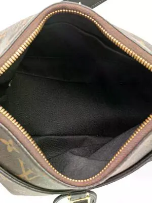 LOUIS VUITTON Monogram Odeon Pm Crossbody Bag - Brown