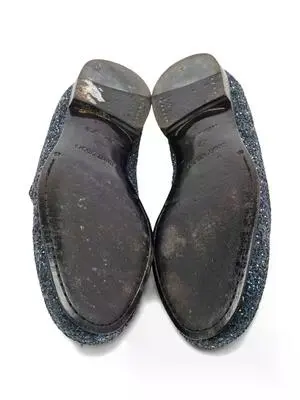 JIMMY CHOO Glitter Loafers