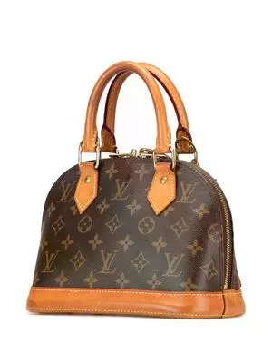 LOUIS VUITTON 2021 Monogram Alma Bb Satchel