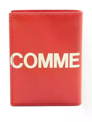 Comme Des Garçons Bi-fold Leather Wallet