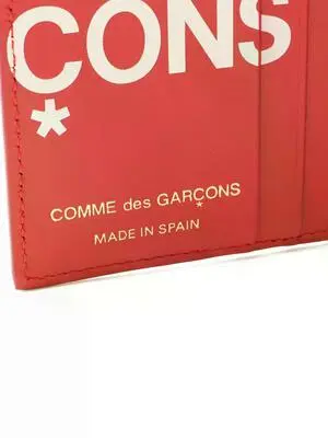 Comme Des Garçons Bi-fold Leather Wallet