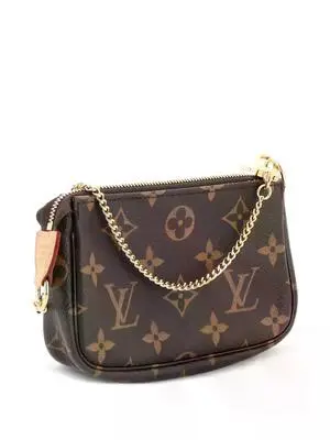LOUIS VUITTON Pochette Accessoires Monogram Canvas Mini Clutch
