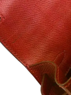 Hermès 1995 Kelly 20 Two-way Handbag - Red