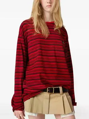 Miu Miu Cotton Jersey T-shirt