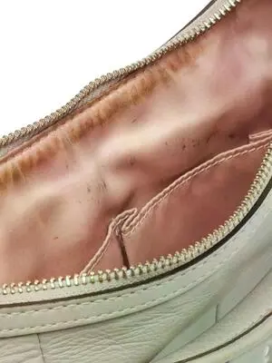 COACH VINTAGE Woven Leather Shoulder Bag