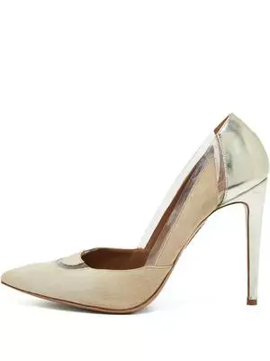 AQUAZZURA Suede High Stiletto Heel Pumps